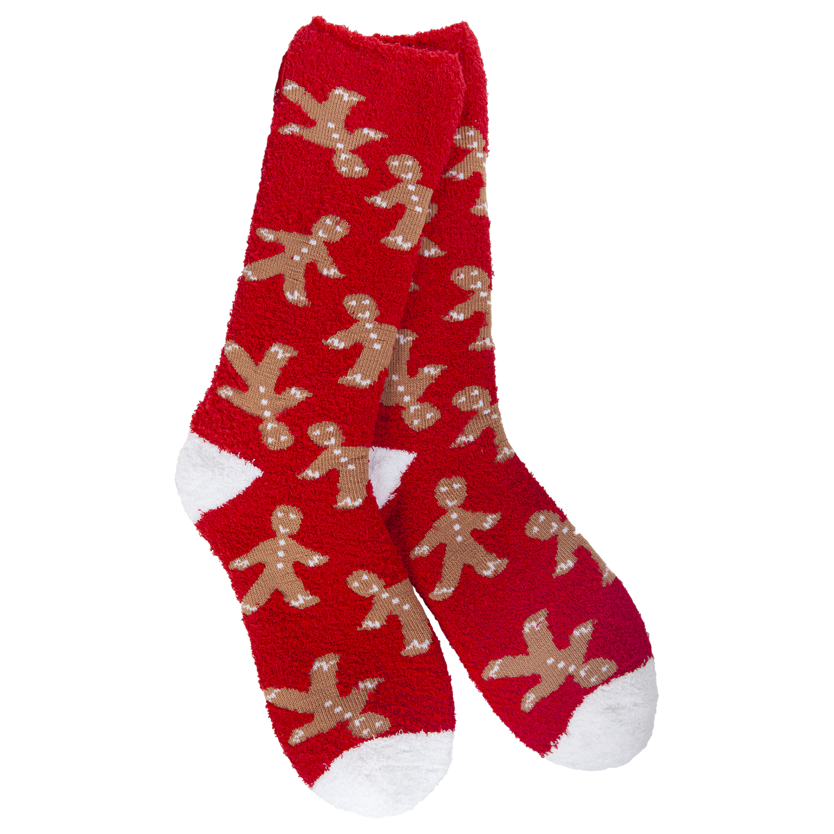 Gingerbread Man Cozy Crew | Christmas Gingerbread Socks | World's Softest®