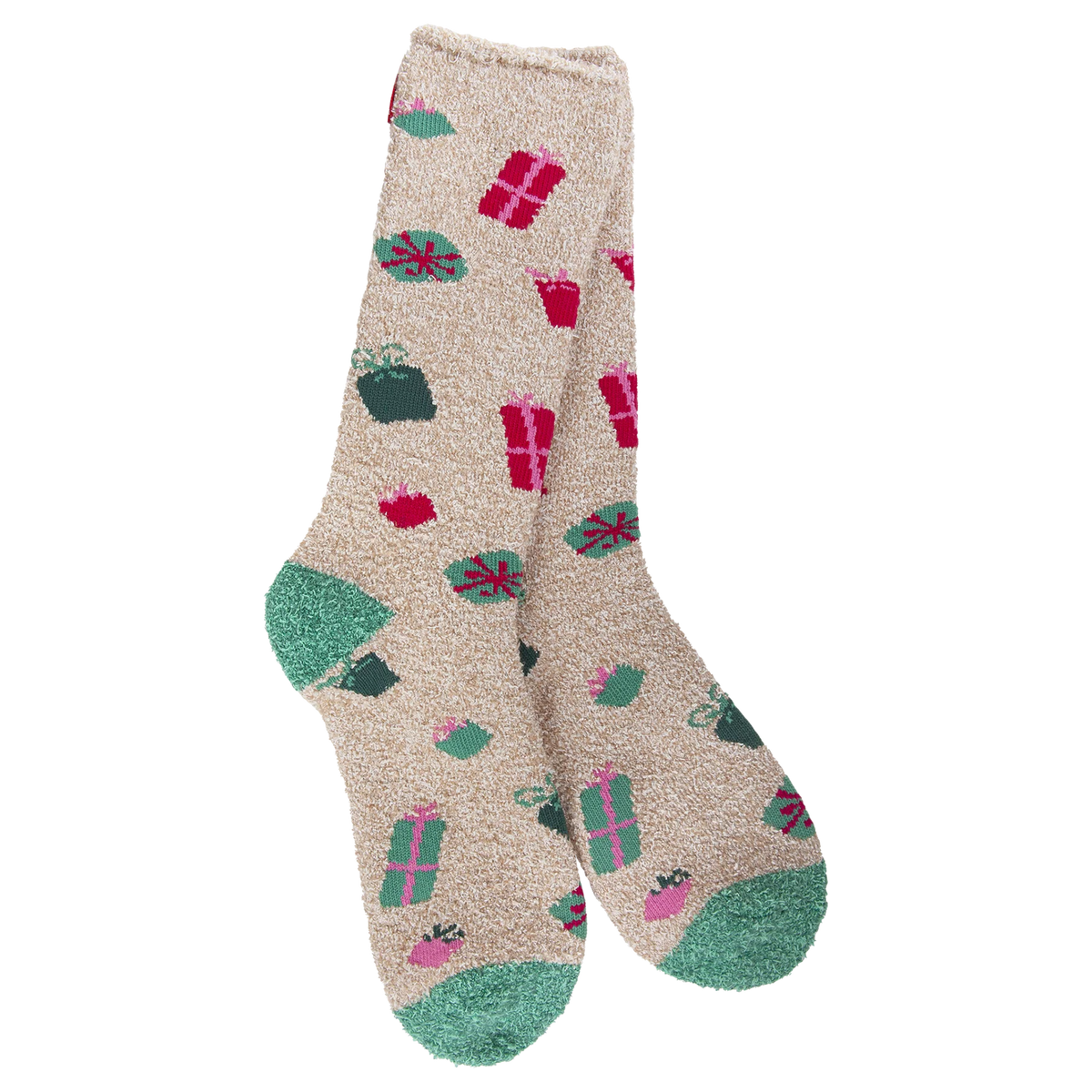 Gift Box Holiday Cozy Crew | Christmas Socks with Presents | World's ...